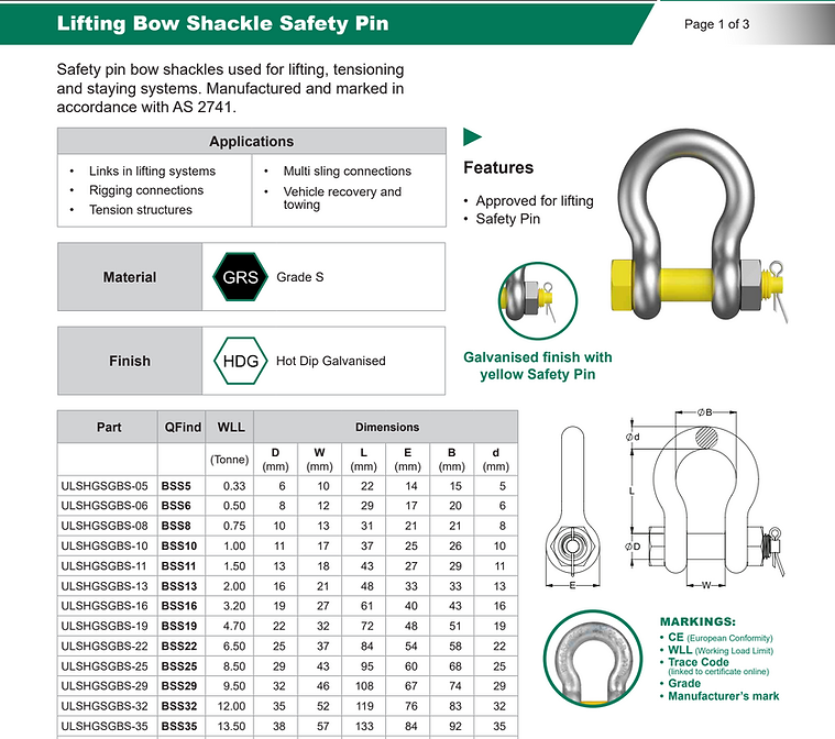 Specifications